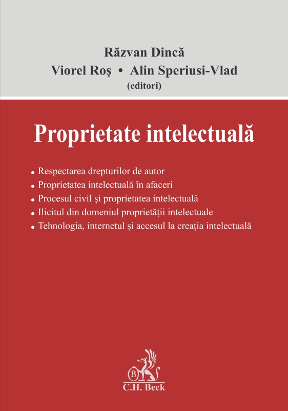 Proprietate intelectuală. Respectarea drepturilor de autor ...